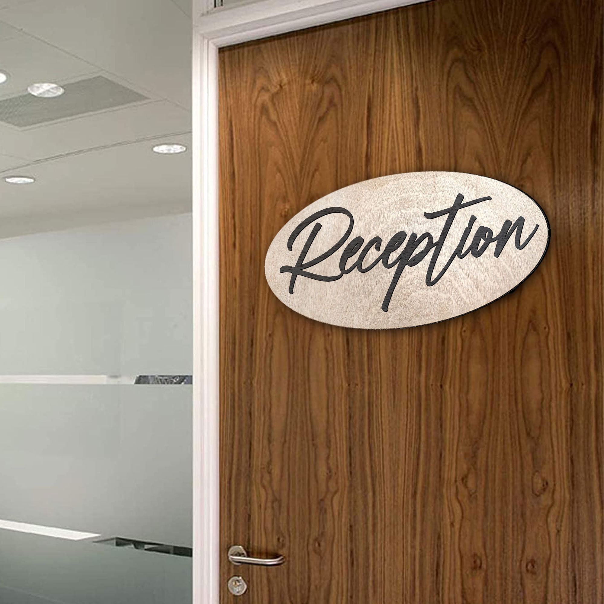 Designocracy Reception Sign, Front Desk Sign, Business Sign, Made In ...