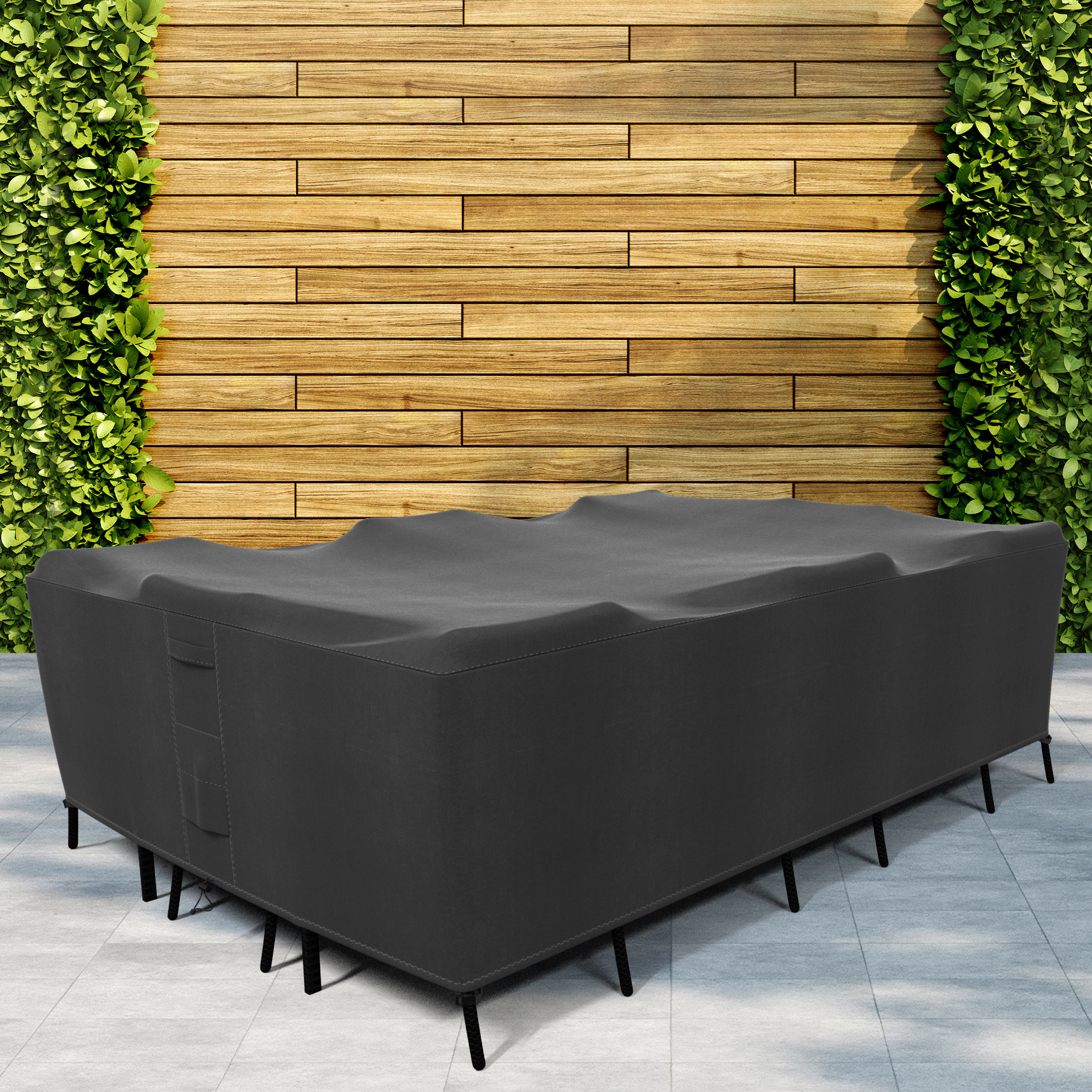 Freeport Park® Hyslop Water Resistant Patio Dining Set Cover – Heavy ...