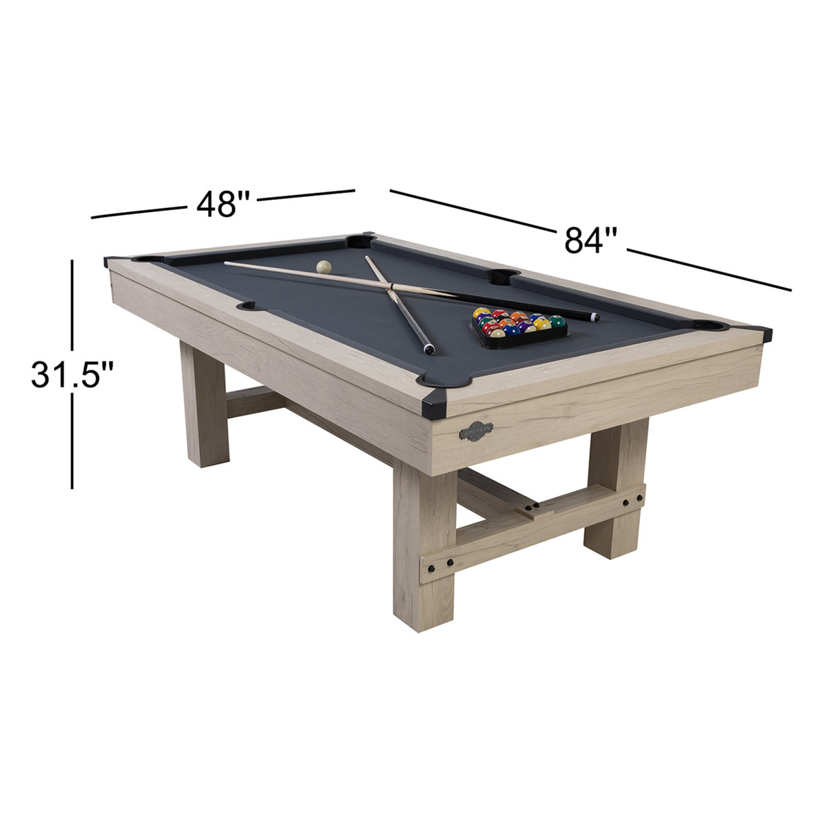 American Legend 84" Bayville Billiard Table & Reviews | Wayfair