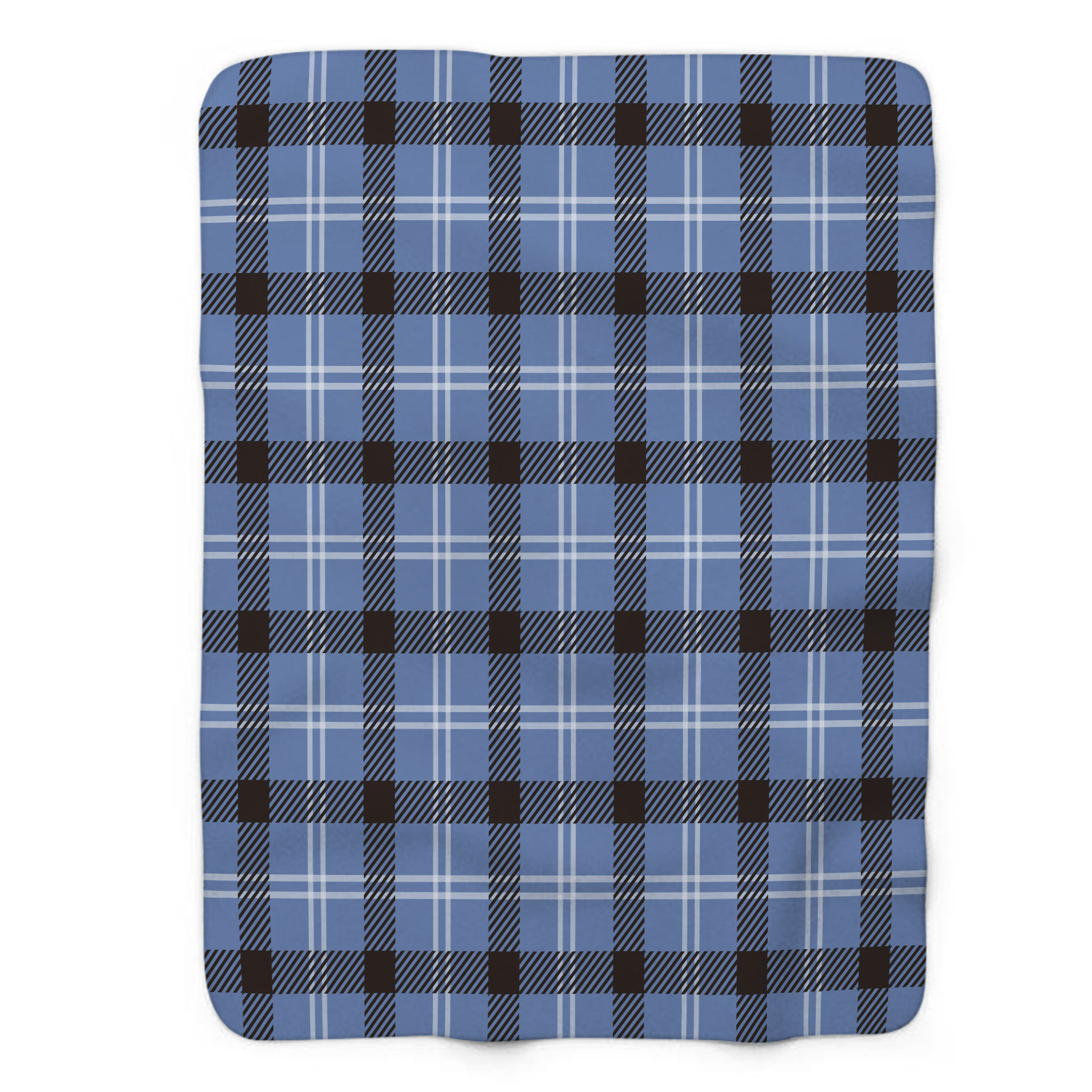 MentionedYou Plaid Checks - 1 Piece Premium Sherpa Blanket | Wayfair