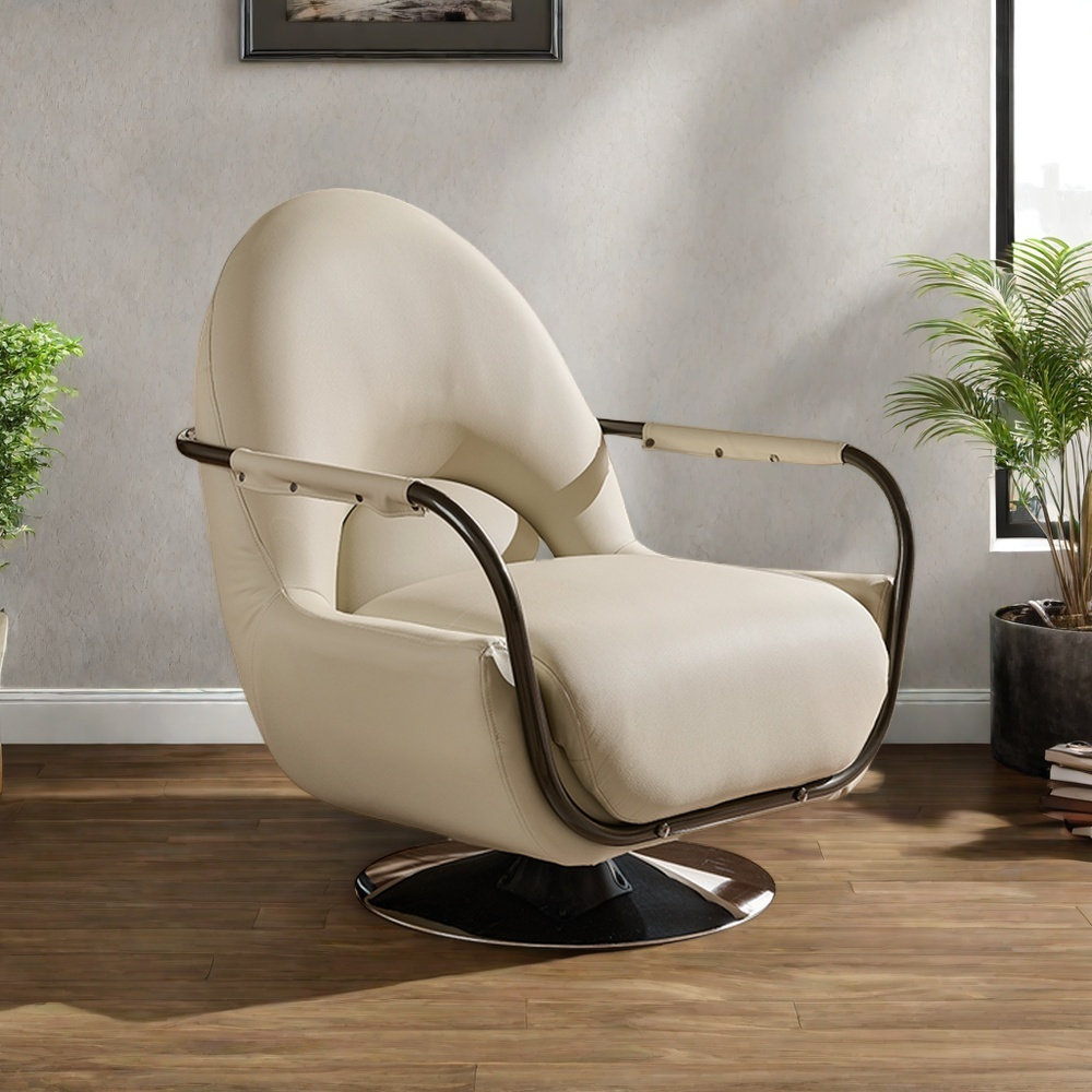 Orren Ellis Silent rotating leisure chair | Wayfair