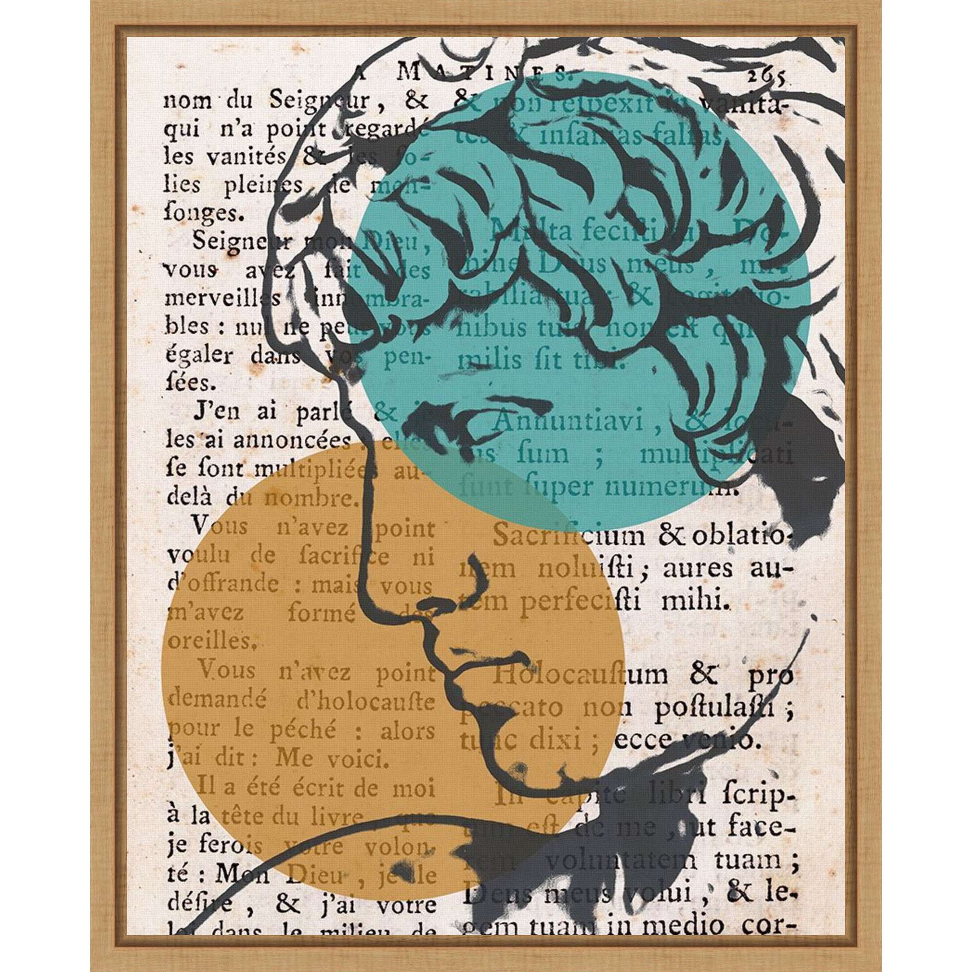 Winston Porter Studio Classico II by Alonzo Saunders Framed Canvas Wall ...