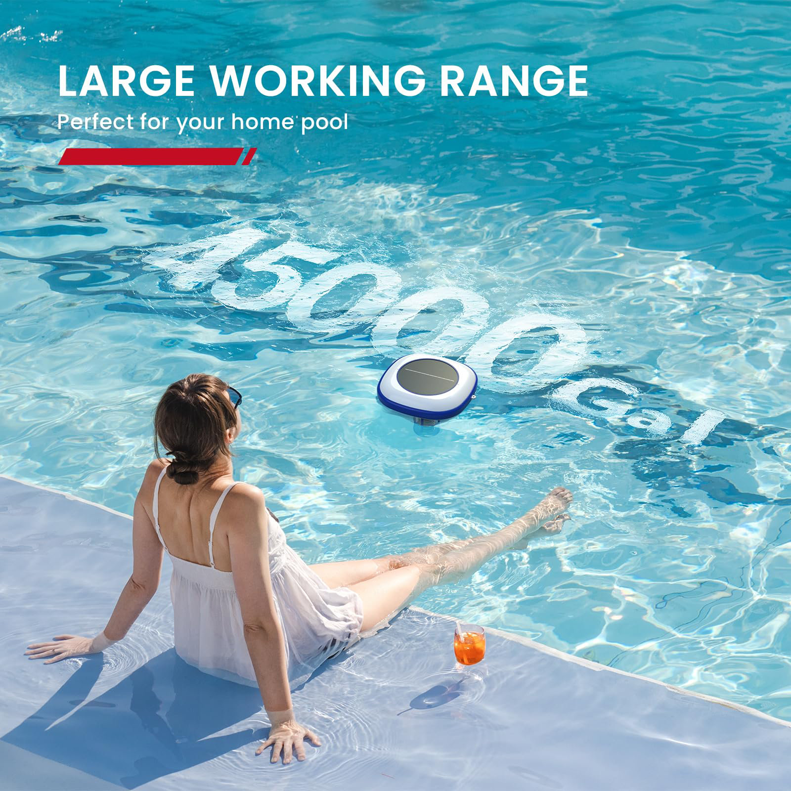 Zeki Shoggy Solar Pool Ionizer, Floating Water Cleaner And Purifier ...
