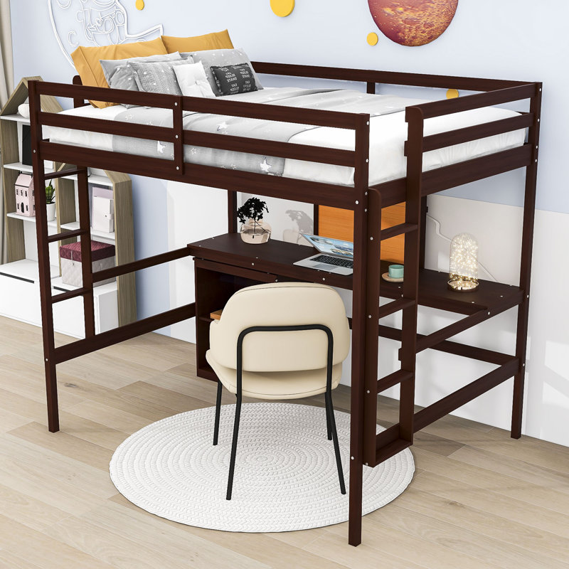 Harriet Bee Hayott Kids Loft Bed | Wayfair