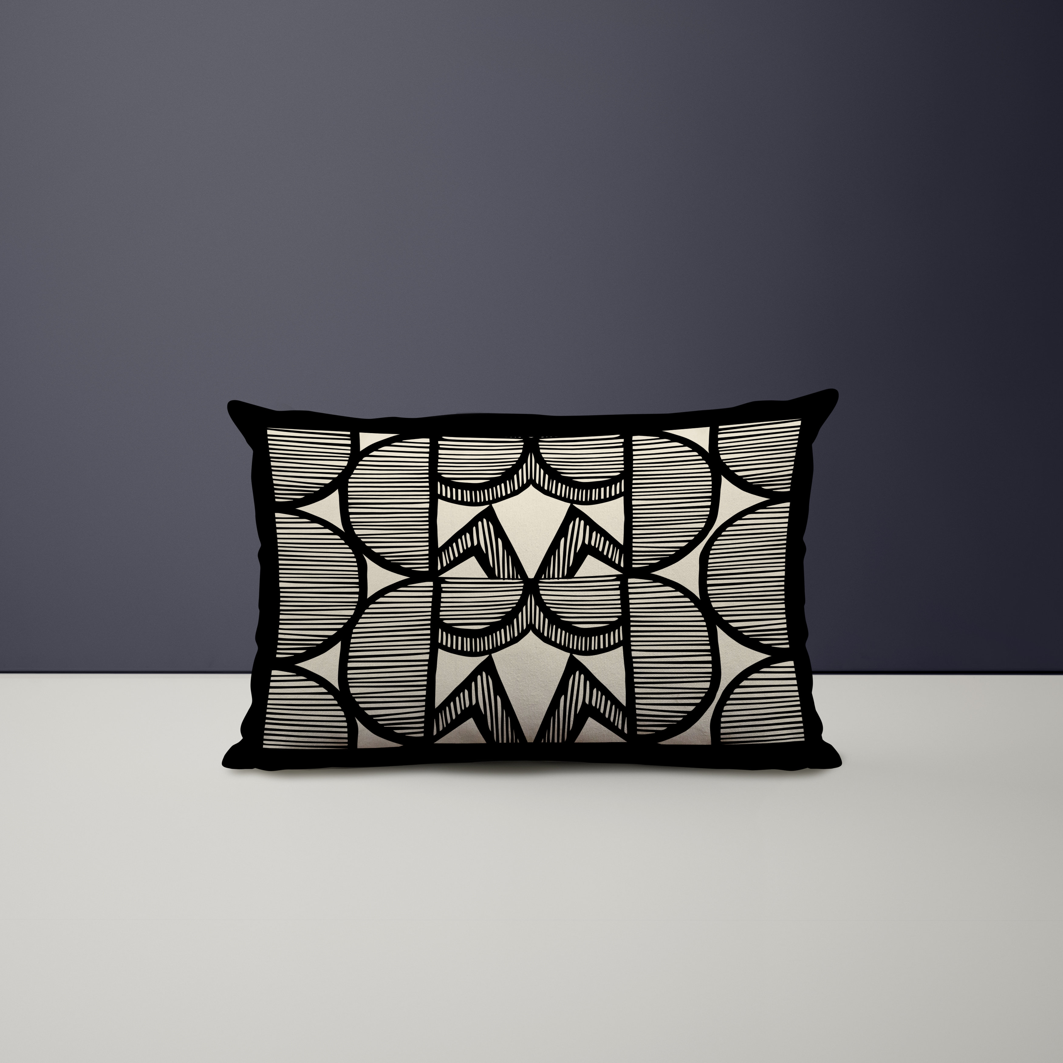 ULLI HOME Polyester/Polyester Blend Lumbar Rectangular Indoor/Outdoor ...