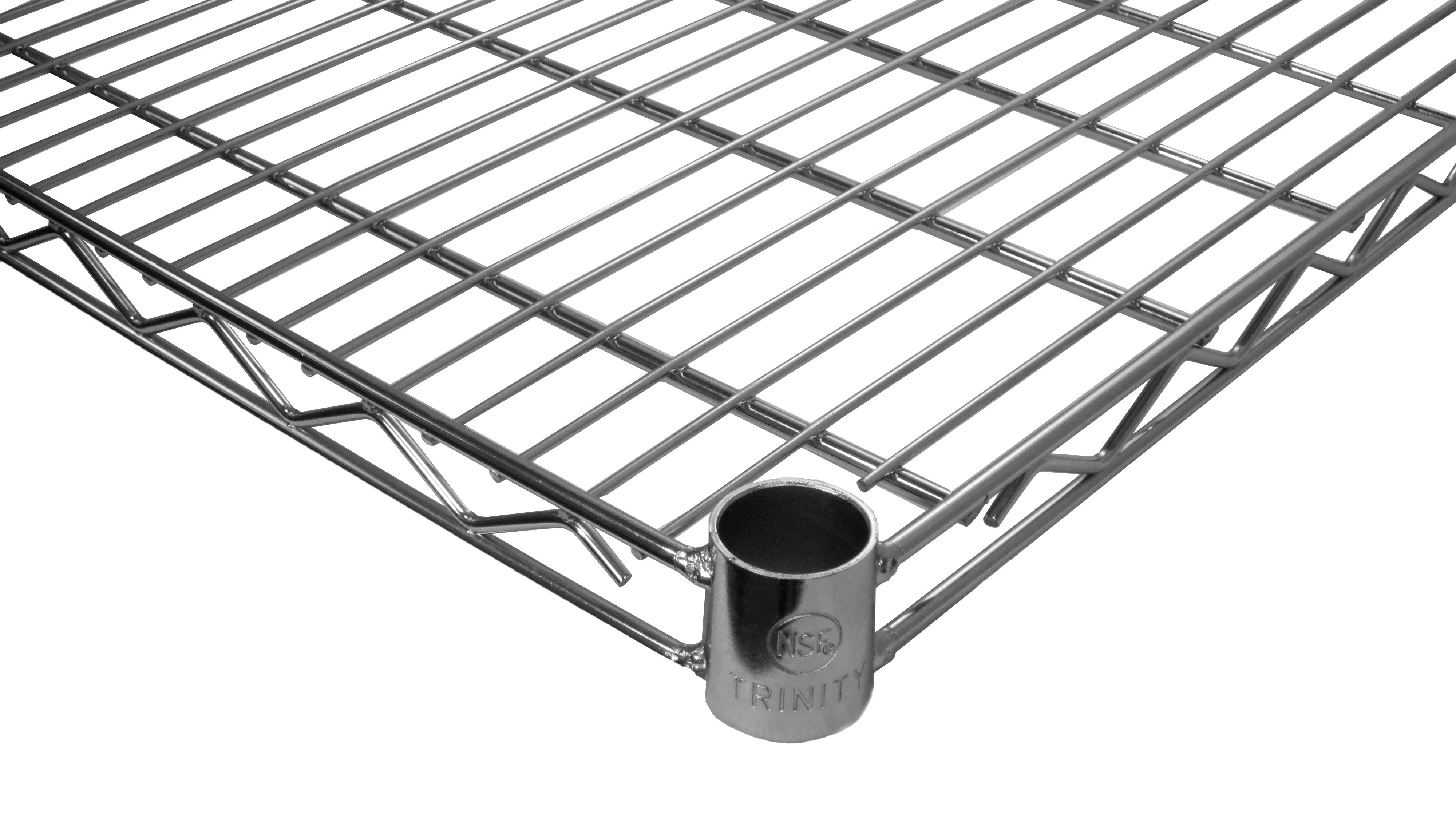 TRINITY Individual NSF Chrome Steel Wire Shelf | Wayfair