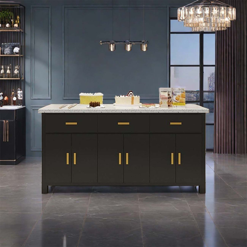 Hart Enjoy life Solid wood domestic kitchen preparation island | Wayfair