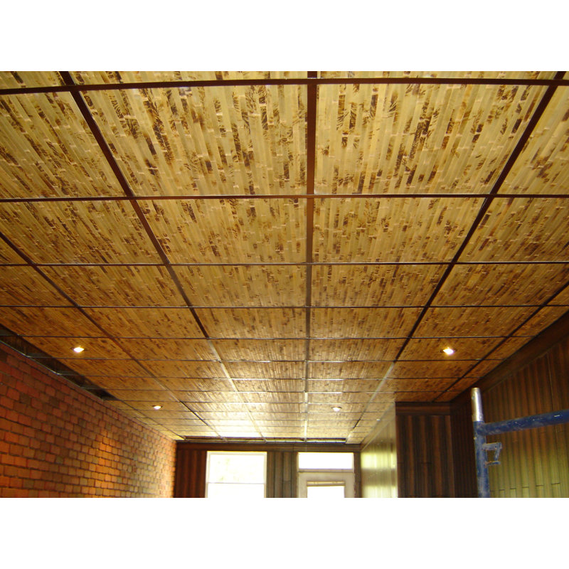 Backyard X-Scapes Bamboo Wall Paneling Wainscoting Wall Panel Decor ...