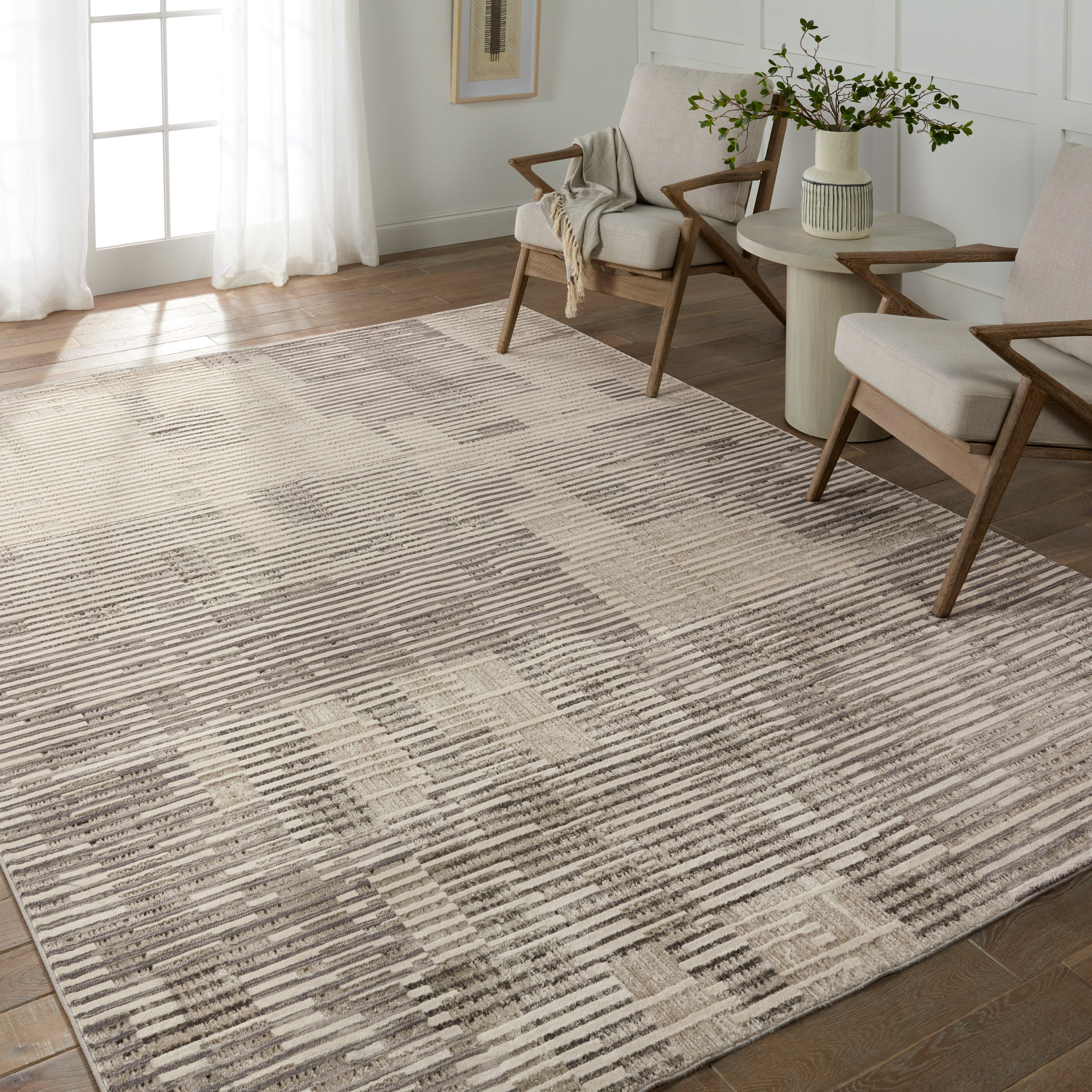 AllModern Erwin Area Rug in Grey/Cream/Taupe & Reviews - Wayfair Canada