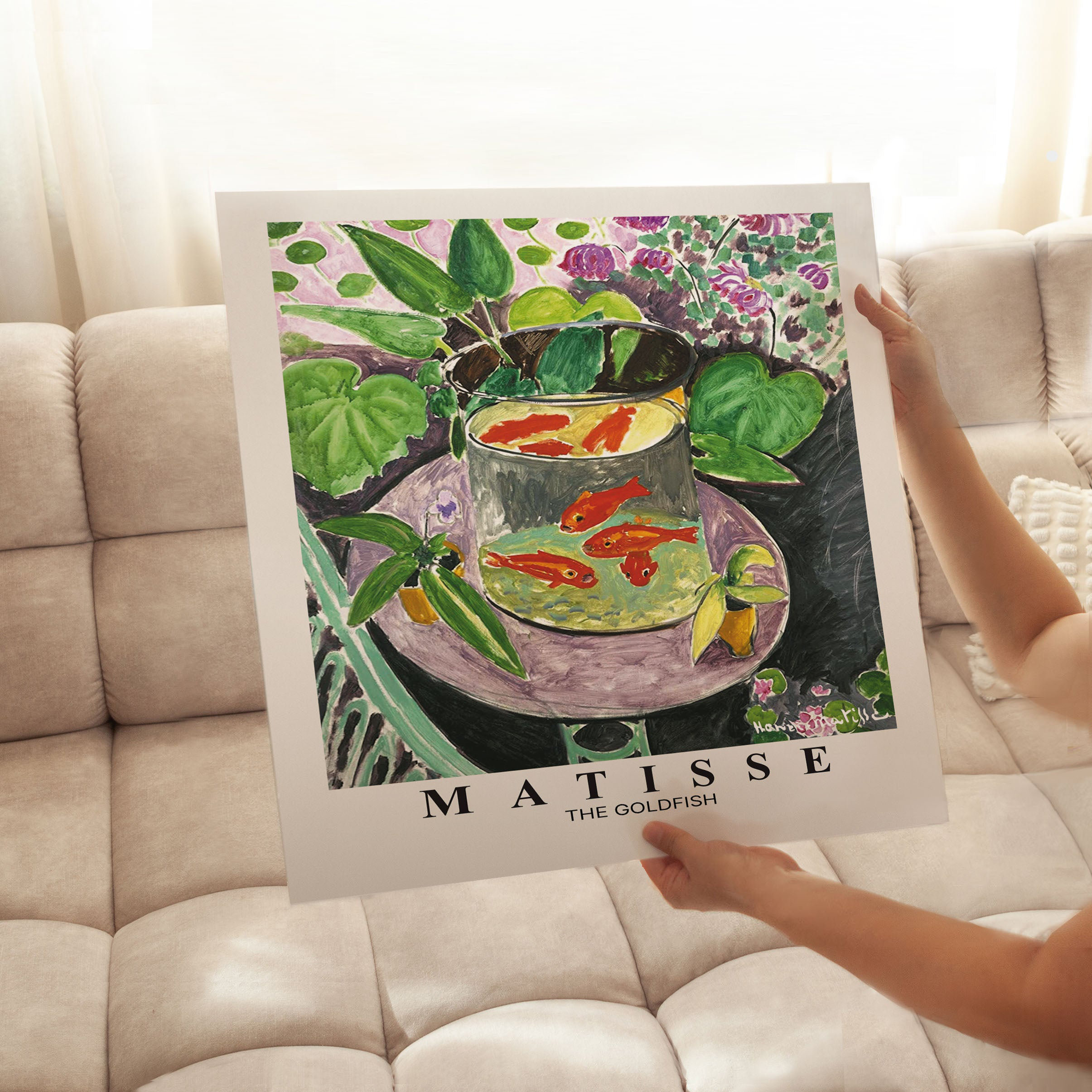 Vault W Artwork Animals Henri Matisse The Goldfish Bohemian Unframed ...