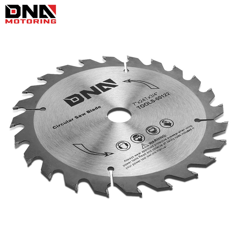 DNA Motoring 7" Framing 24 Tooth Wood Razor Sharp Edges Laser-cut ...