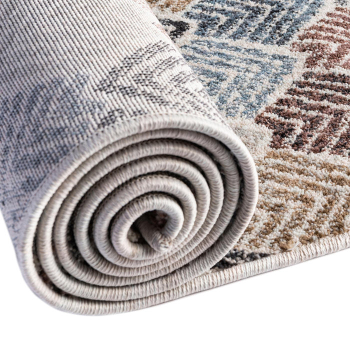 Everly Quinn Jera Performance Multi Rug & Reviews | Wayfair