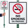 SmartSign No Smoking On Premises Sign And Stake Kit - Wayfair Canada