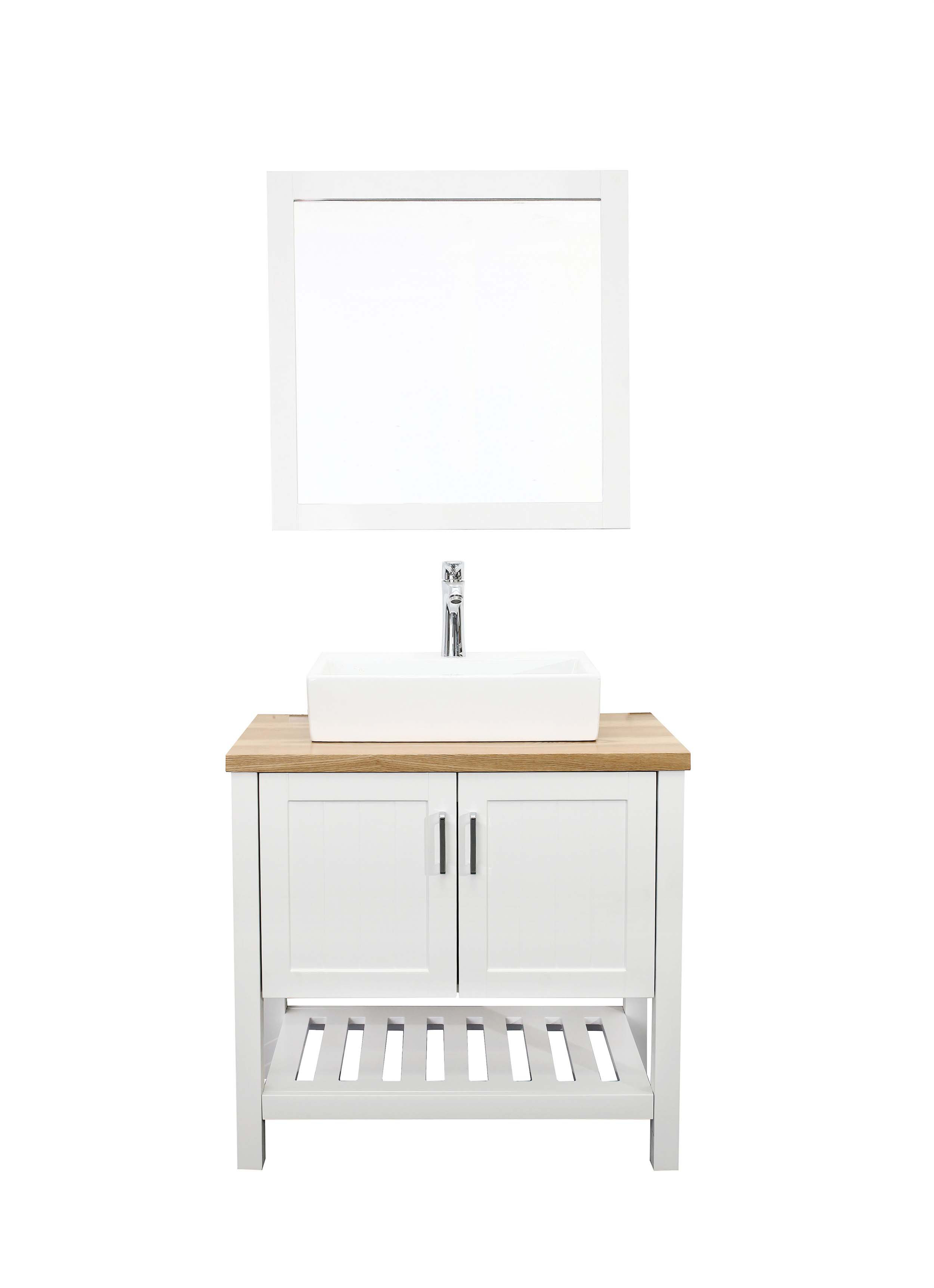 Winston Porter Bathroom Vanity with Sink, Single Bathroom Vanities ...
