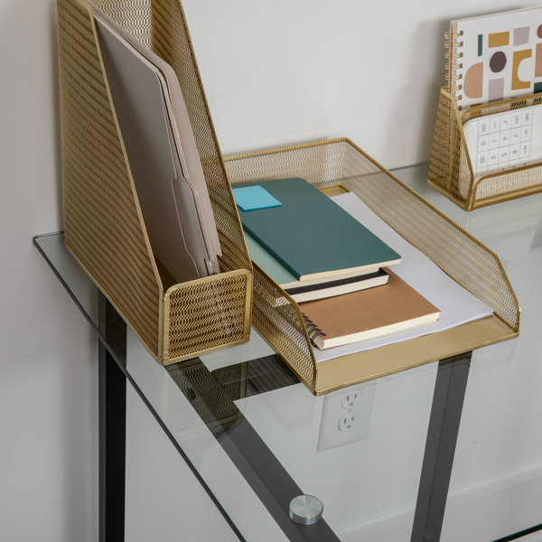 Martha Stewart Thomas Martha Stewart Mesh Metal Paper Letter Inbox Tray ...