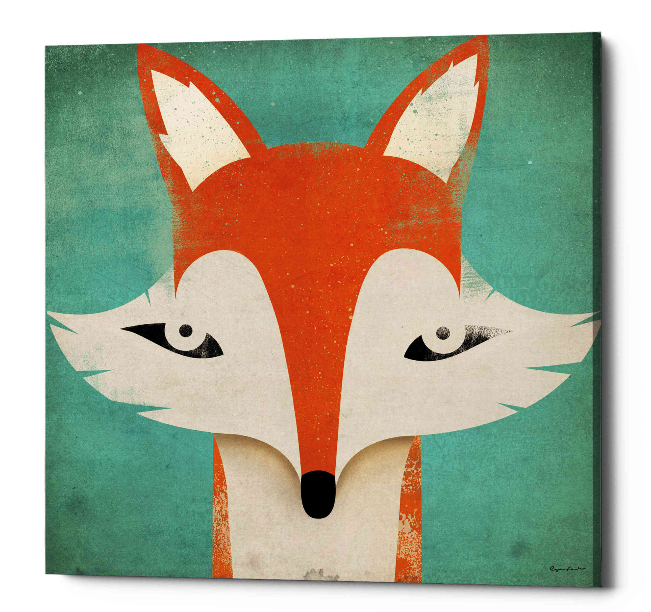 Redwood Rover Fox by Ryan Fowler - Wrapped Canvas Graphic Art Print ...