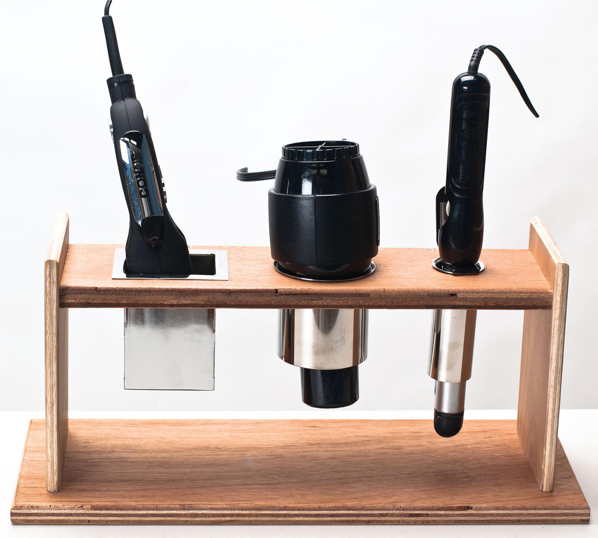 Latitude Run® Metal Hair Tool Holder | Wayfair