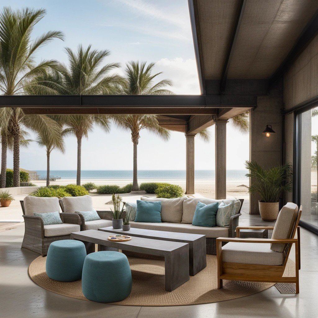 CO9 Design Bridge Backless Concrete Garden Bench & Reviews | Perigold