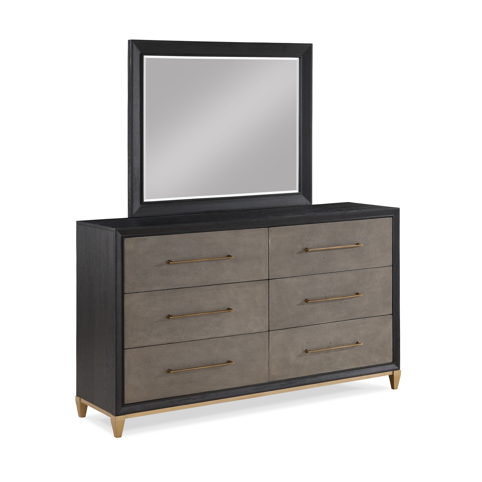Everly Quinn Contemporary Six-Drawers Dresser Wooden | Wayfair