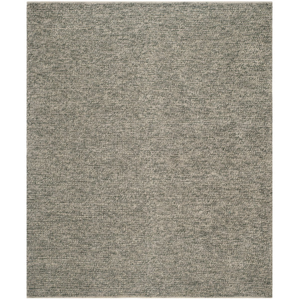 Safavieh Nubby Tweed Msj Hand Woven Jute/Cotton Solid Color Rug in Gray ...