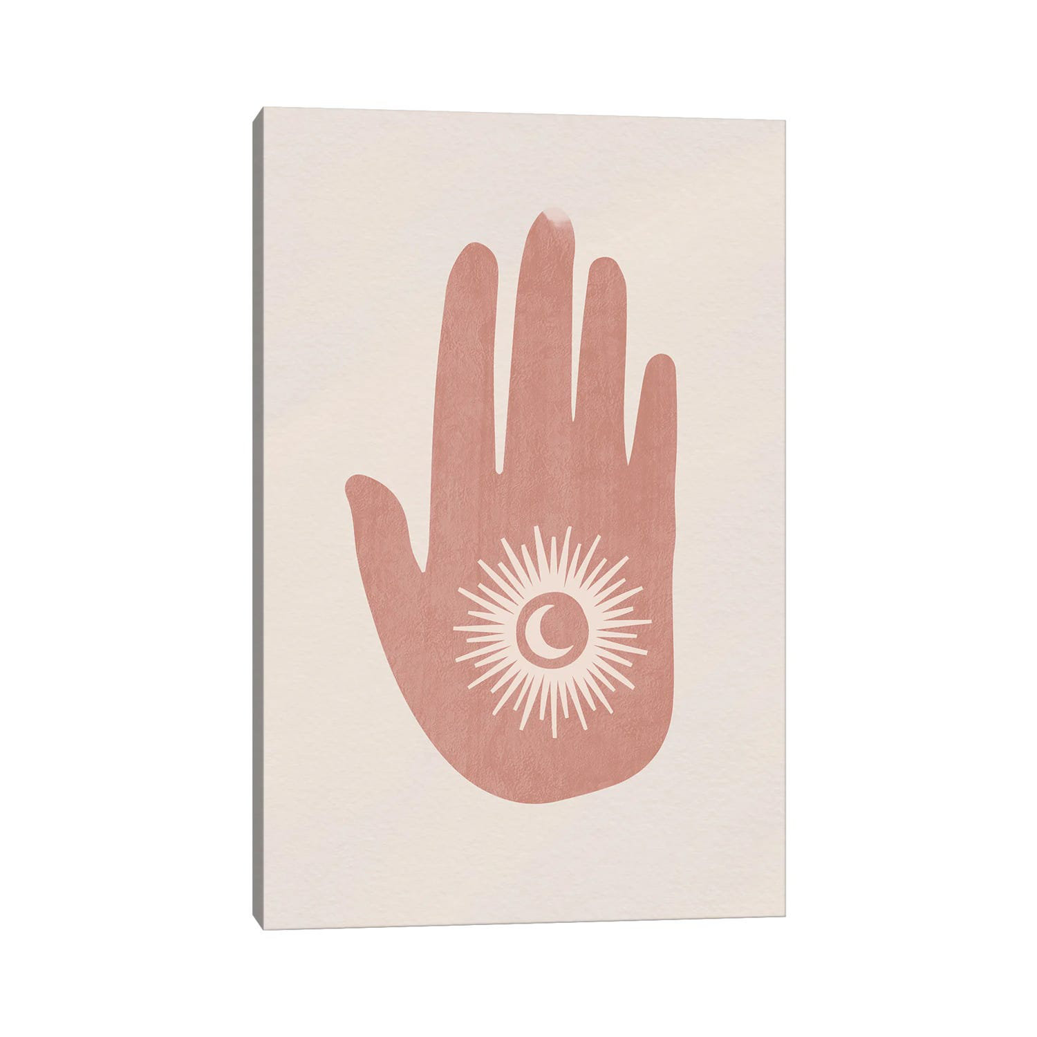 East Urban Home Eclipse Hand - Graphic Art Print | Wayfair