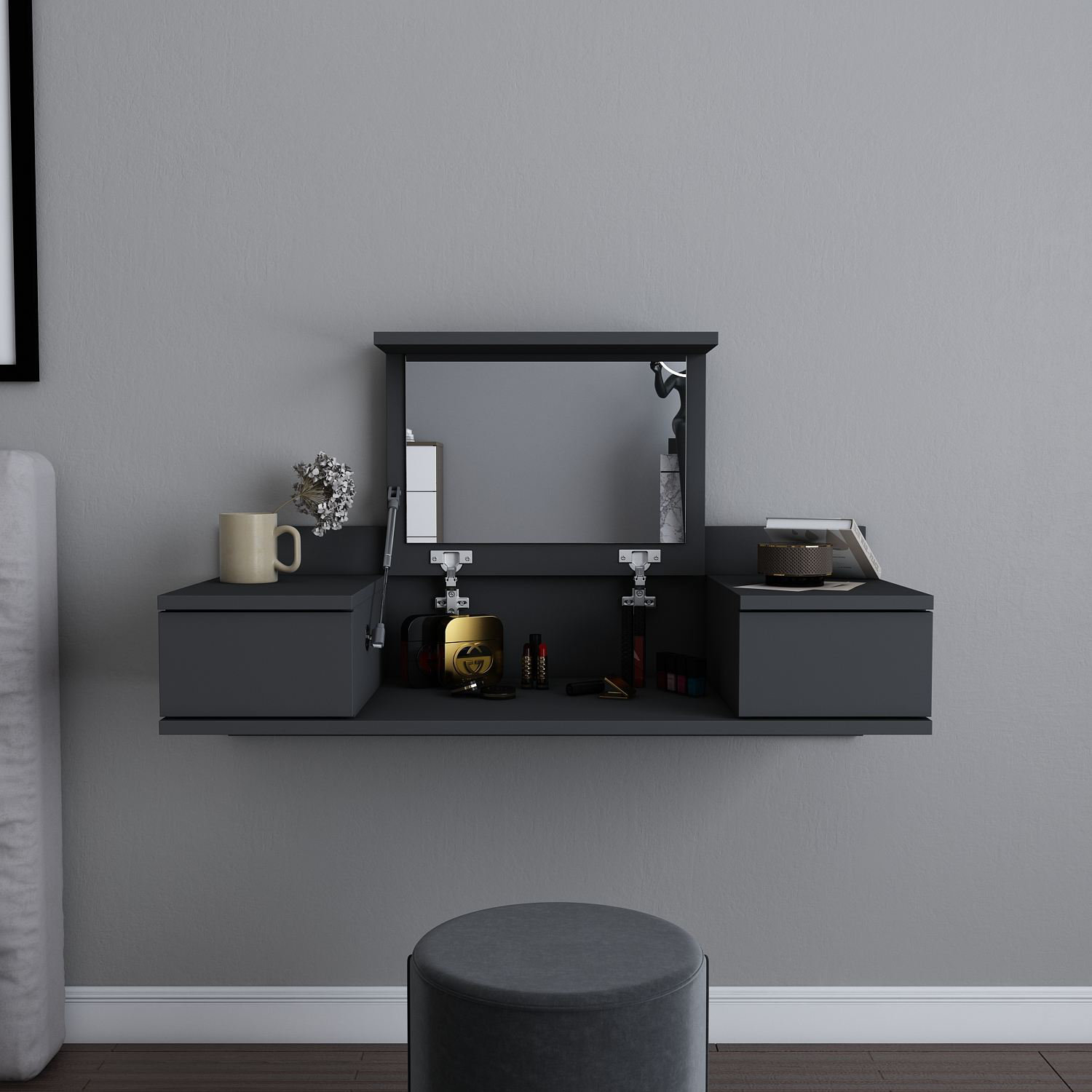 Latitude Run® Make-Up Table | Wayfair