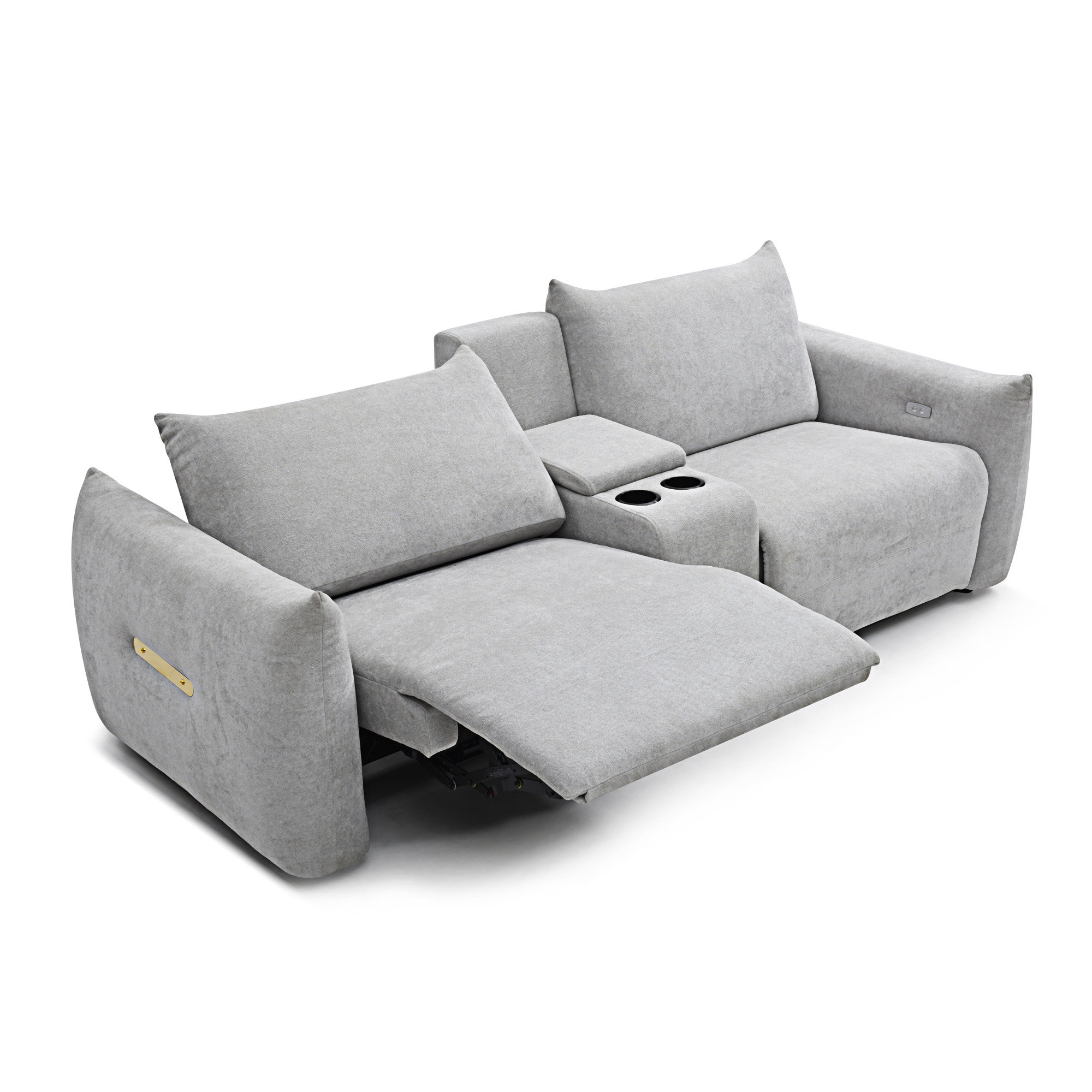 Wildon Home® Power Lift Sofa With 2 Cup Holders And Storage Box | Wayfair