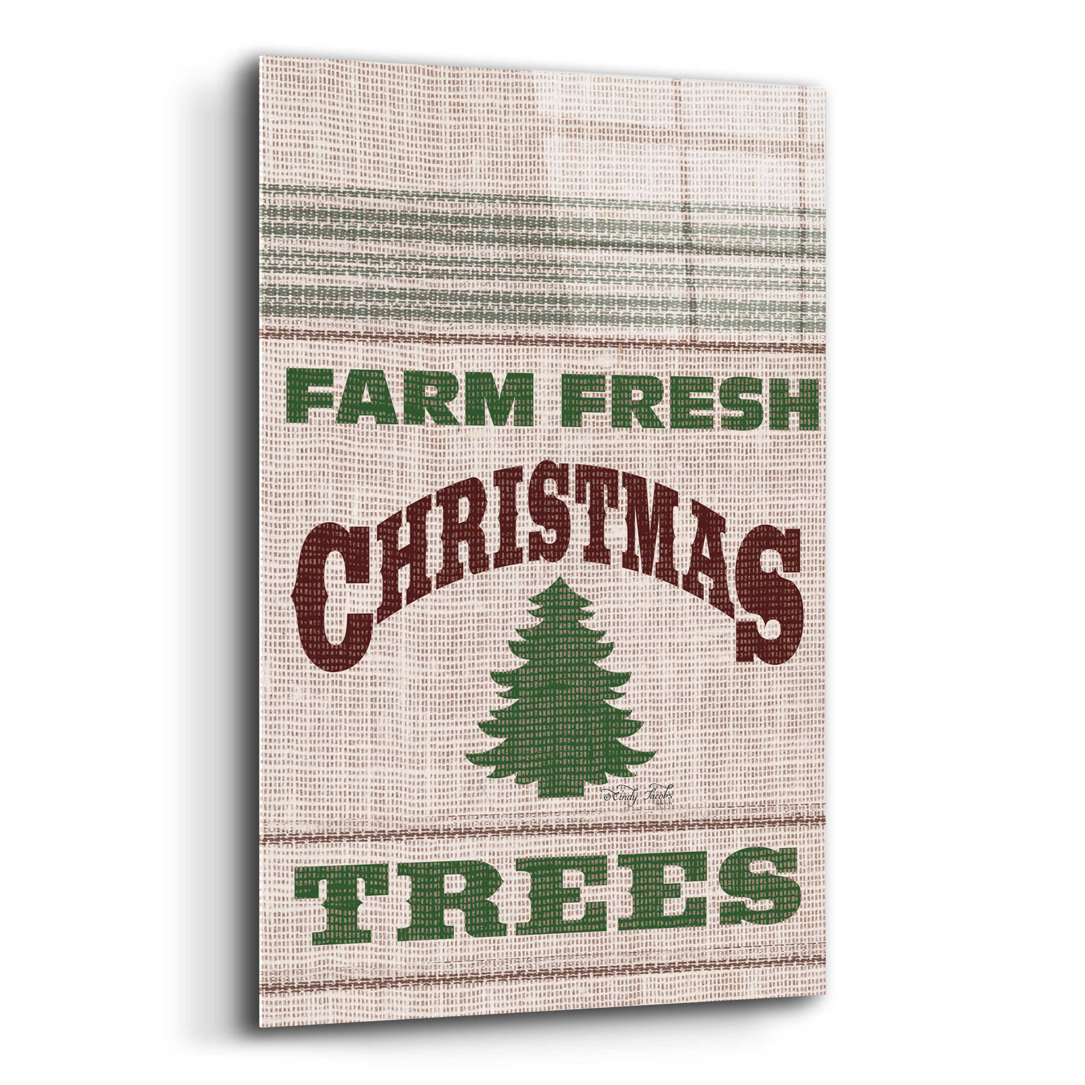 The Holiday Aisle® ''Farm Fresh Christmas Trees'' By Cindy Jacobs ...