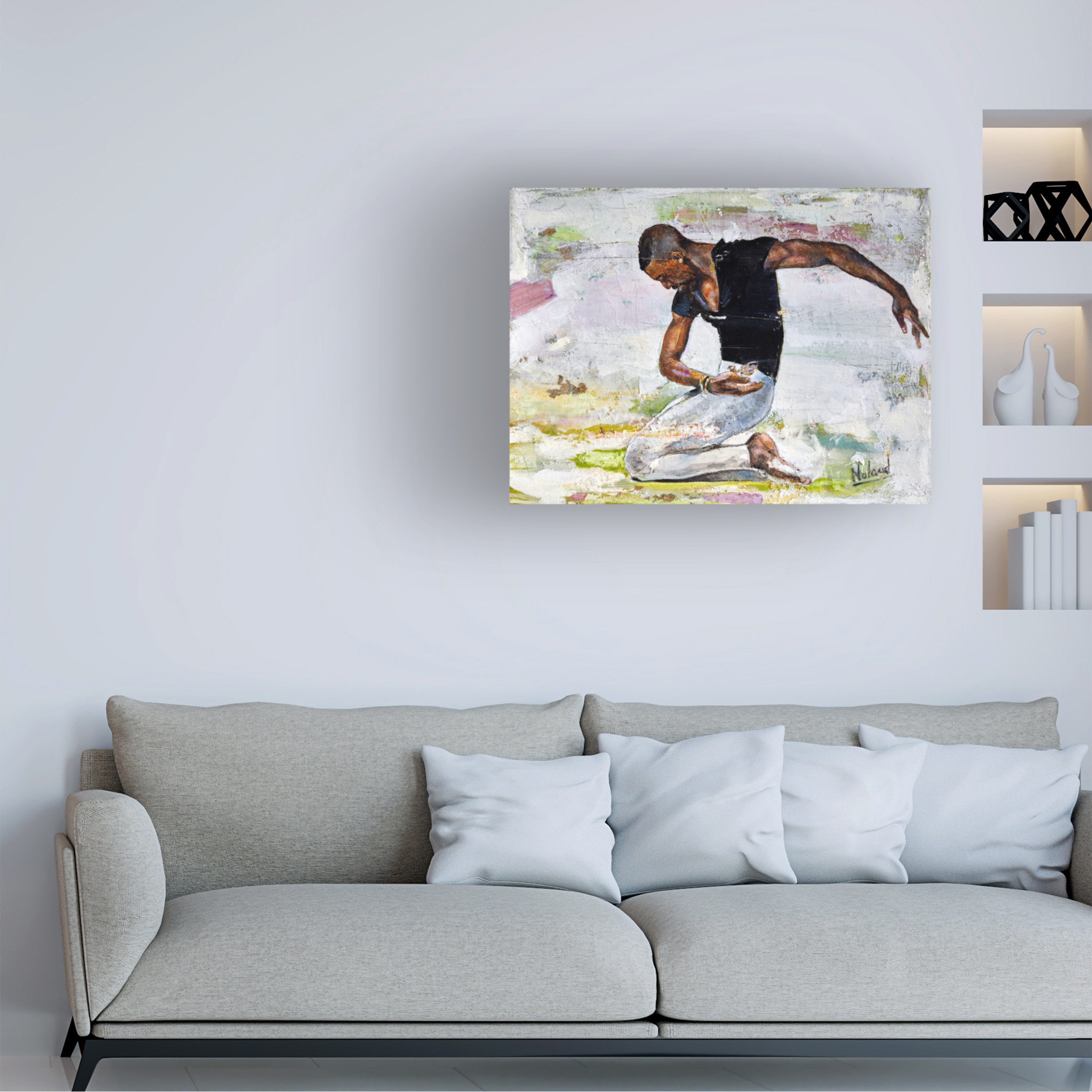 Red Barrel Studio Noland Anderson 'Careful Sparrow' Canvas Art | Wayfair