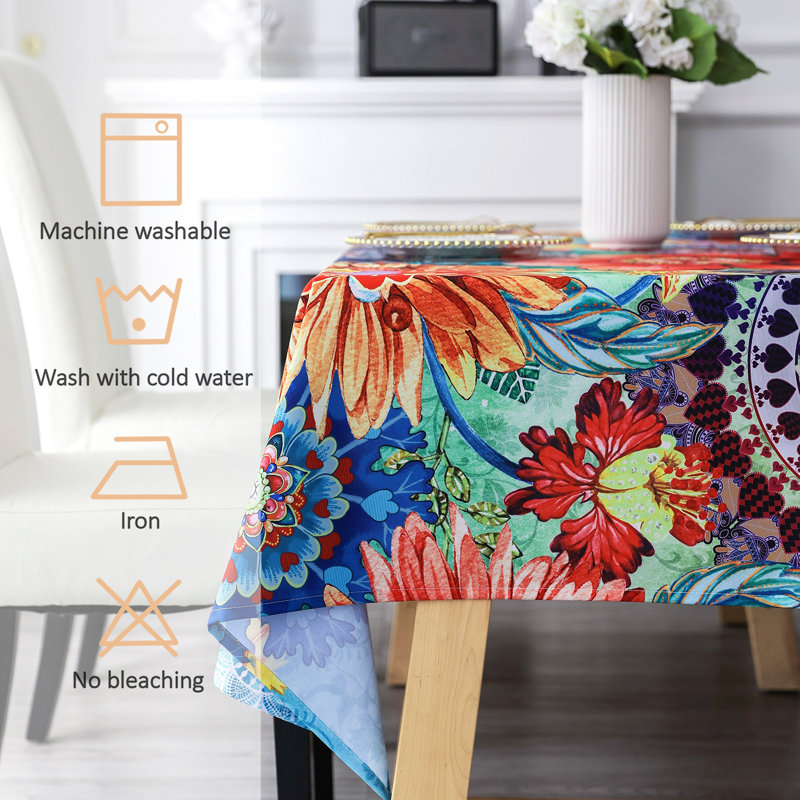 washable table covering
