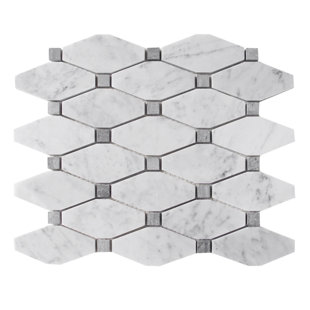 Marble Octagon and Dot Floor Tiles & Wall Tiles You'll Love | Wayfair