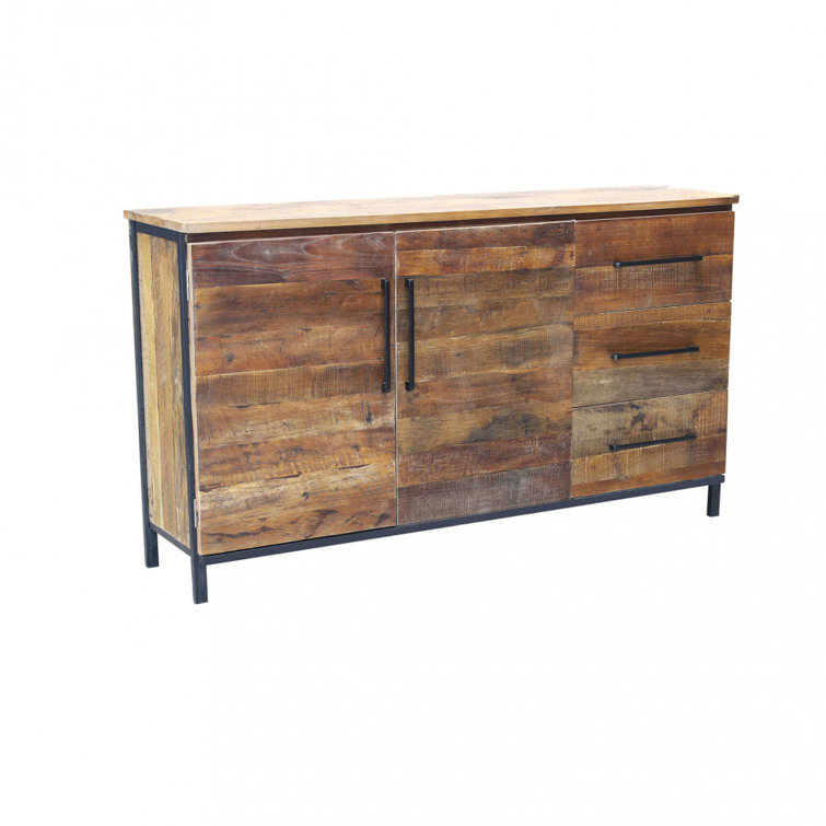 Union Rustic Macomb 150cm Solid Wood Sideboard | Wayfair.co.uk