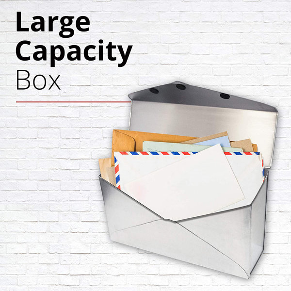 NACH Envelope Wall Mounted Mailbox & Reviews | Wayfair