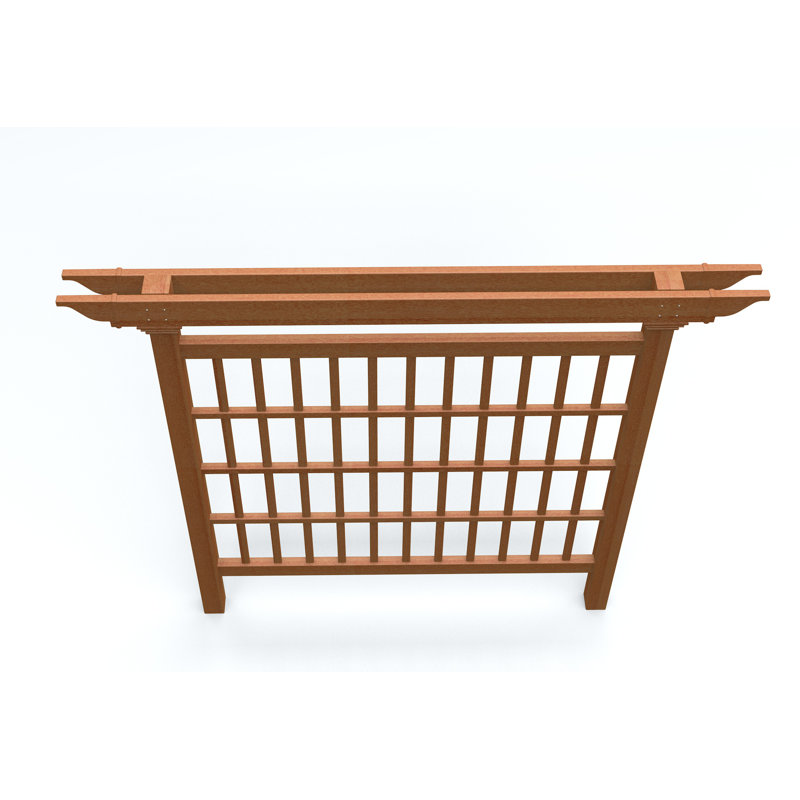 Vita 90'' H x 80'' W Vinyl Colonial Trellis & Reviews | Wayfair