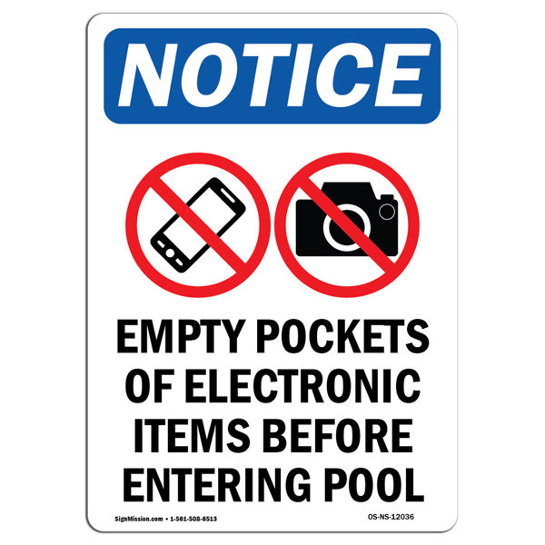 SignMission Notice - Empty Pockets of Electronic Sign | Wayfair