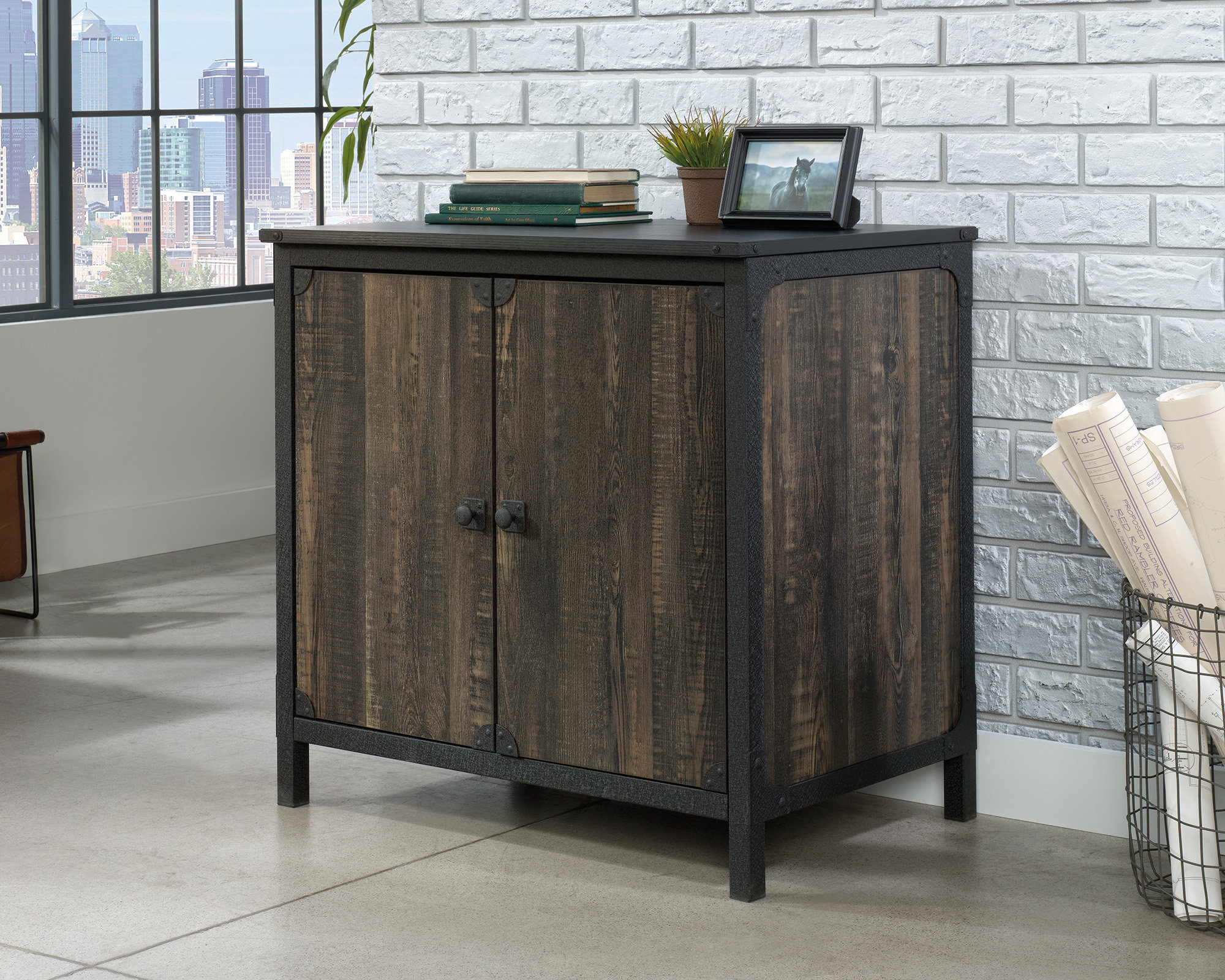 17 Stories Fedra Library/Utility Base | Wayfair