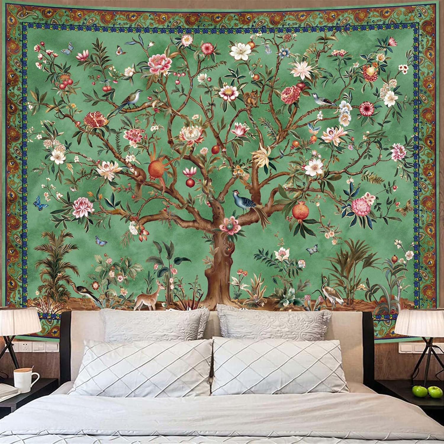 East Urban Home Bohemian Tree of Life Tapestry | Wayfair