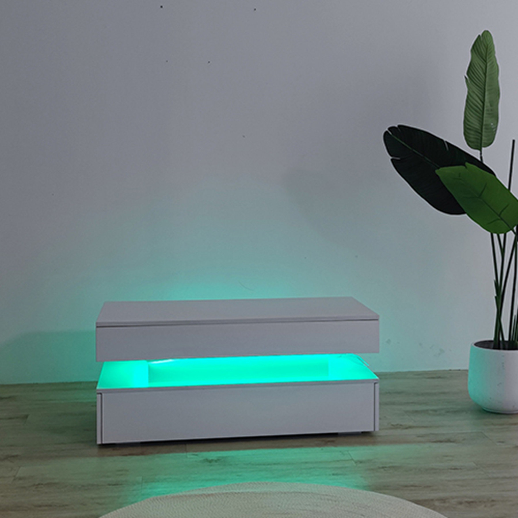 WALSH CUSTOM DESIGN FURNITURE, LLC Style Cloud Coffee Table with Round ...