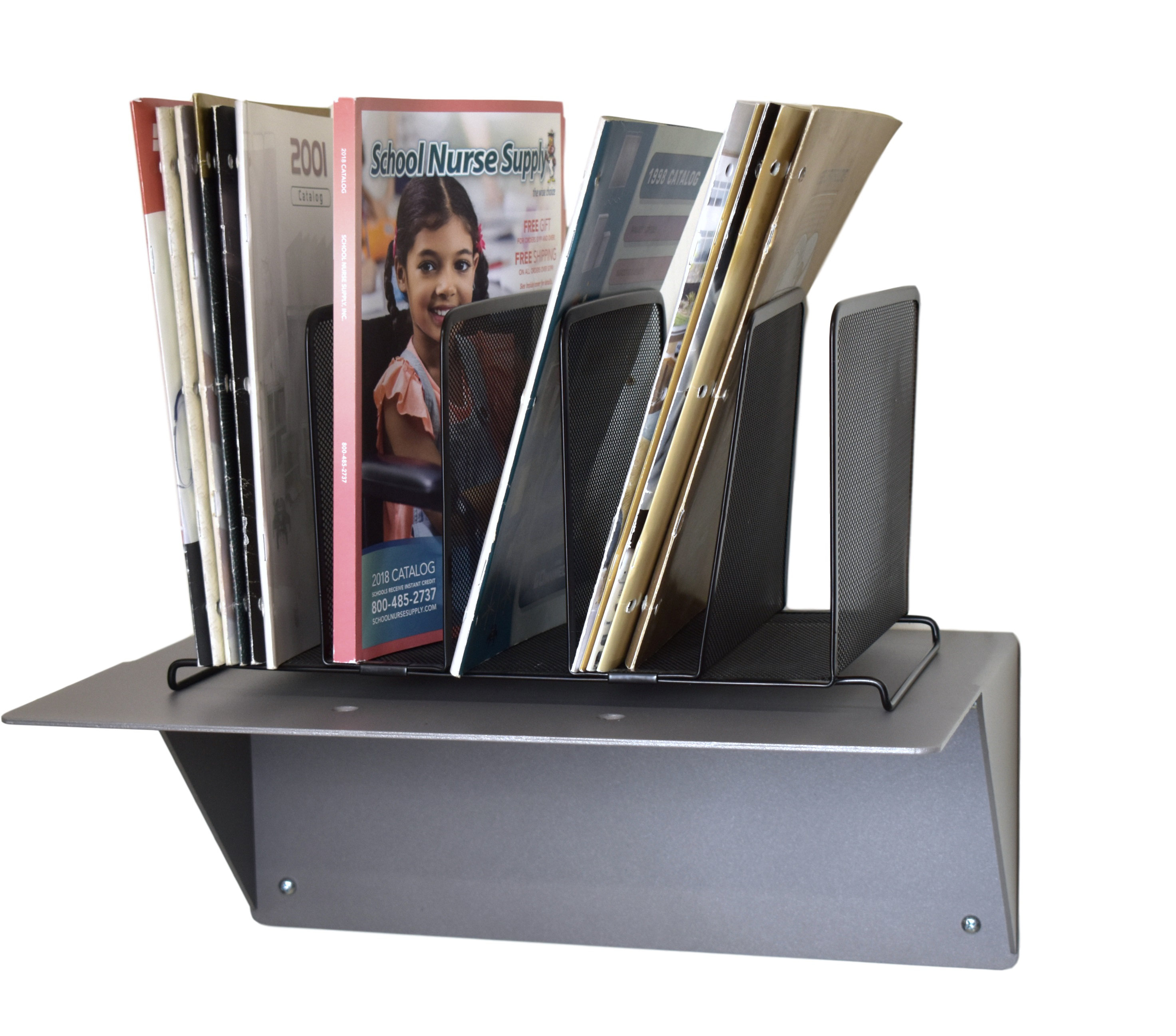Rebrilliant Noack Square Metal Floating Shelf | Wayfair