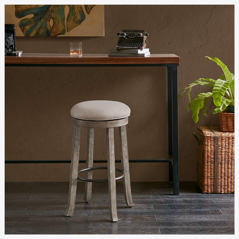 Rosalind Wheeler Backless Bar Stool with Swivel Seat | Wayfair