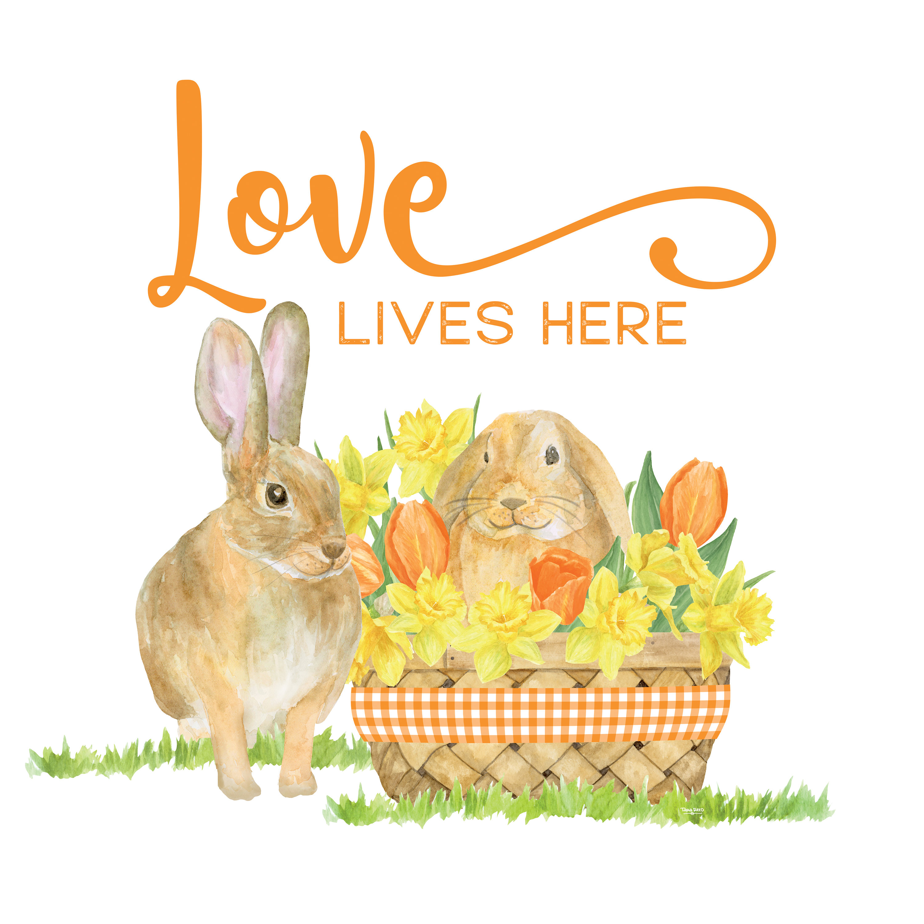 Trinx Hoppy Spring XIX On Canvas by Tara Reed Print | Wayfair