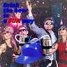 Novelty Place Drinking Helmet - Can Holder Drinker Hat Cap with Straw ...