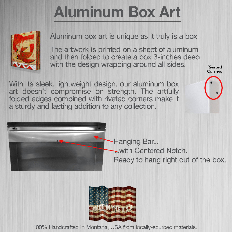 Bungalow Rose Garden Party: Metal Box Art 3-Piece Wall Décor Set | Wayfair