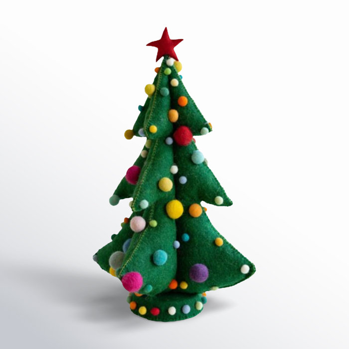 LARGE FELT CHRISTMAS TREE & Reviews | Birch Lane