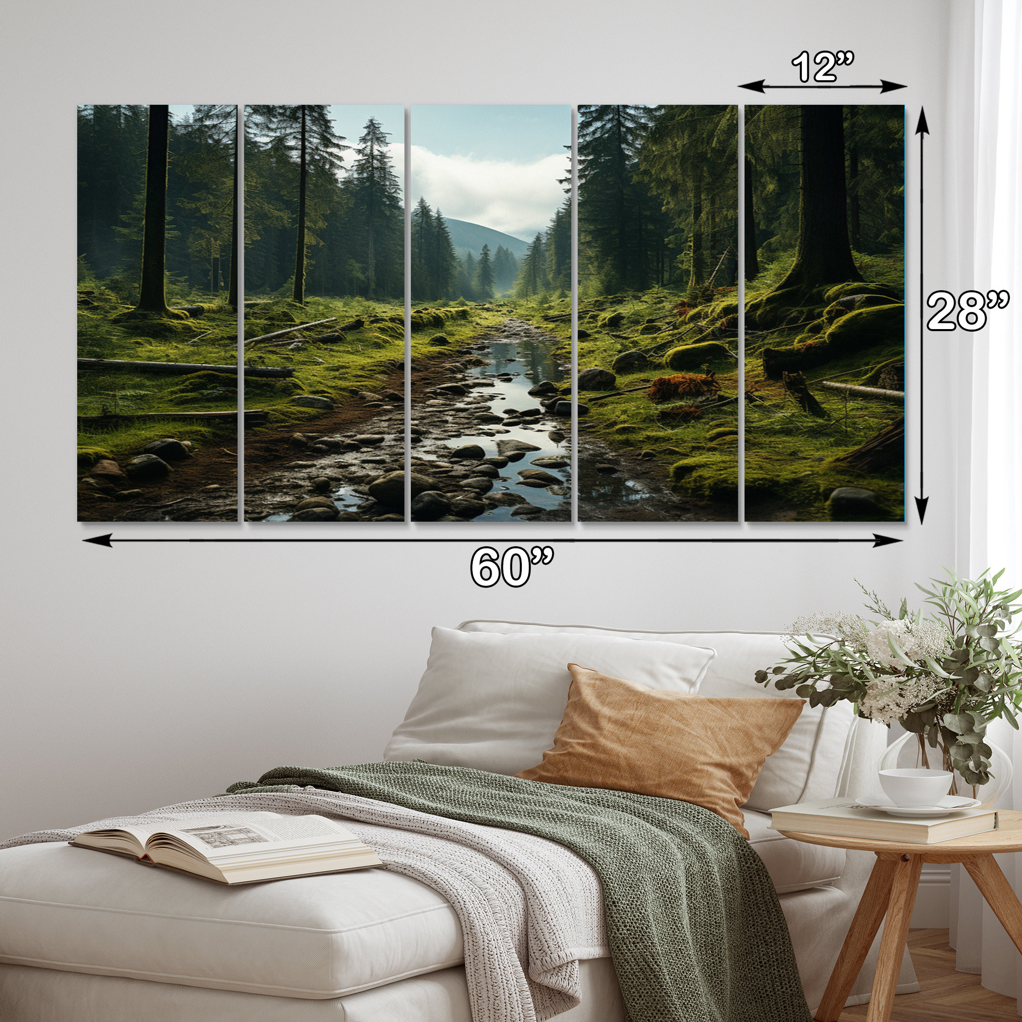 Loon Peak® USA Olympic National Forest Washington III - USA Metal Wall ...