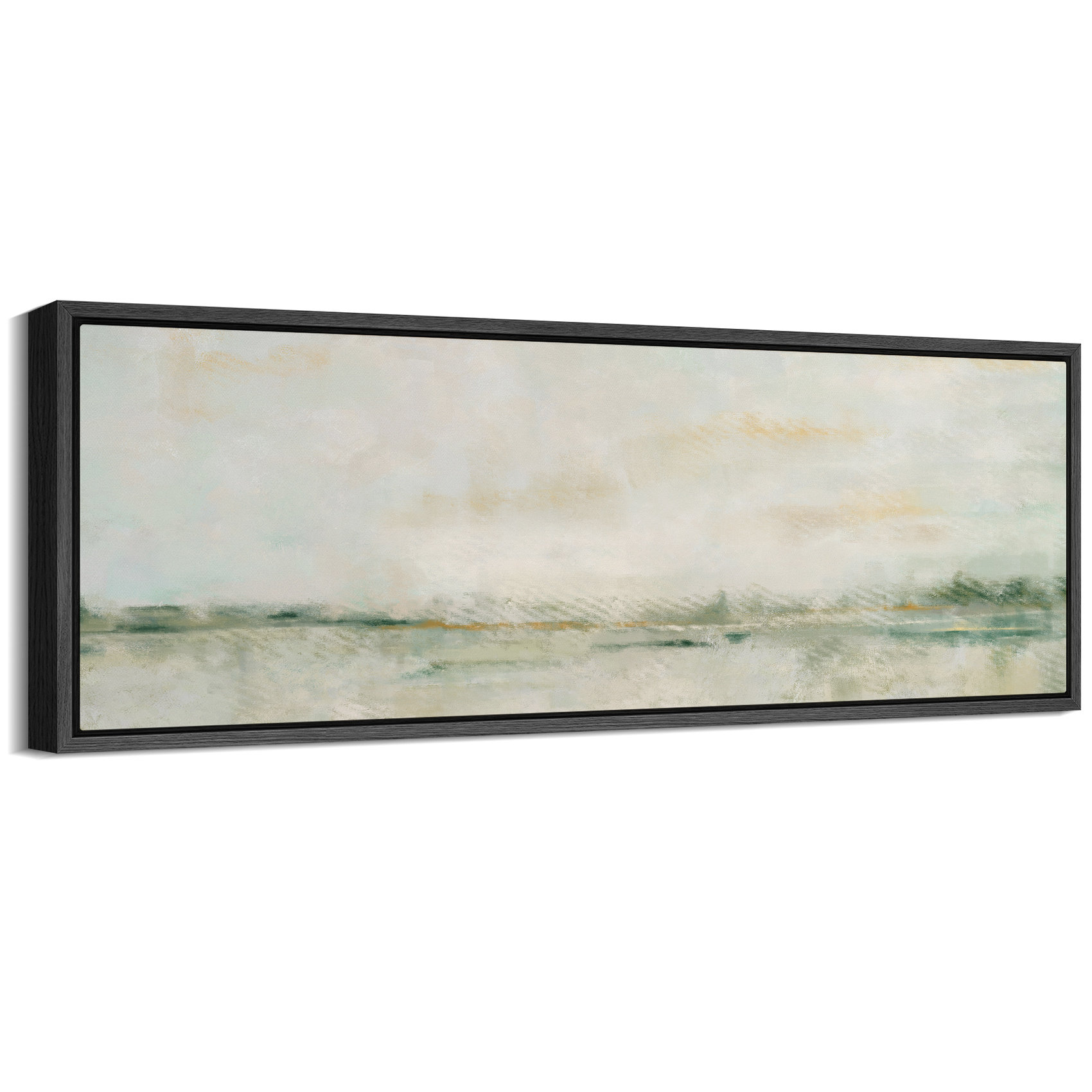 IDEA4WALL Minimal Landscape Subtle Abstract in Soft Tones Modern Art ...
