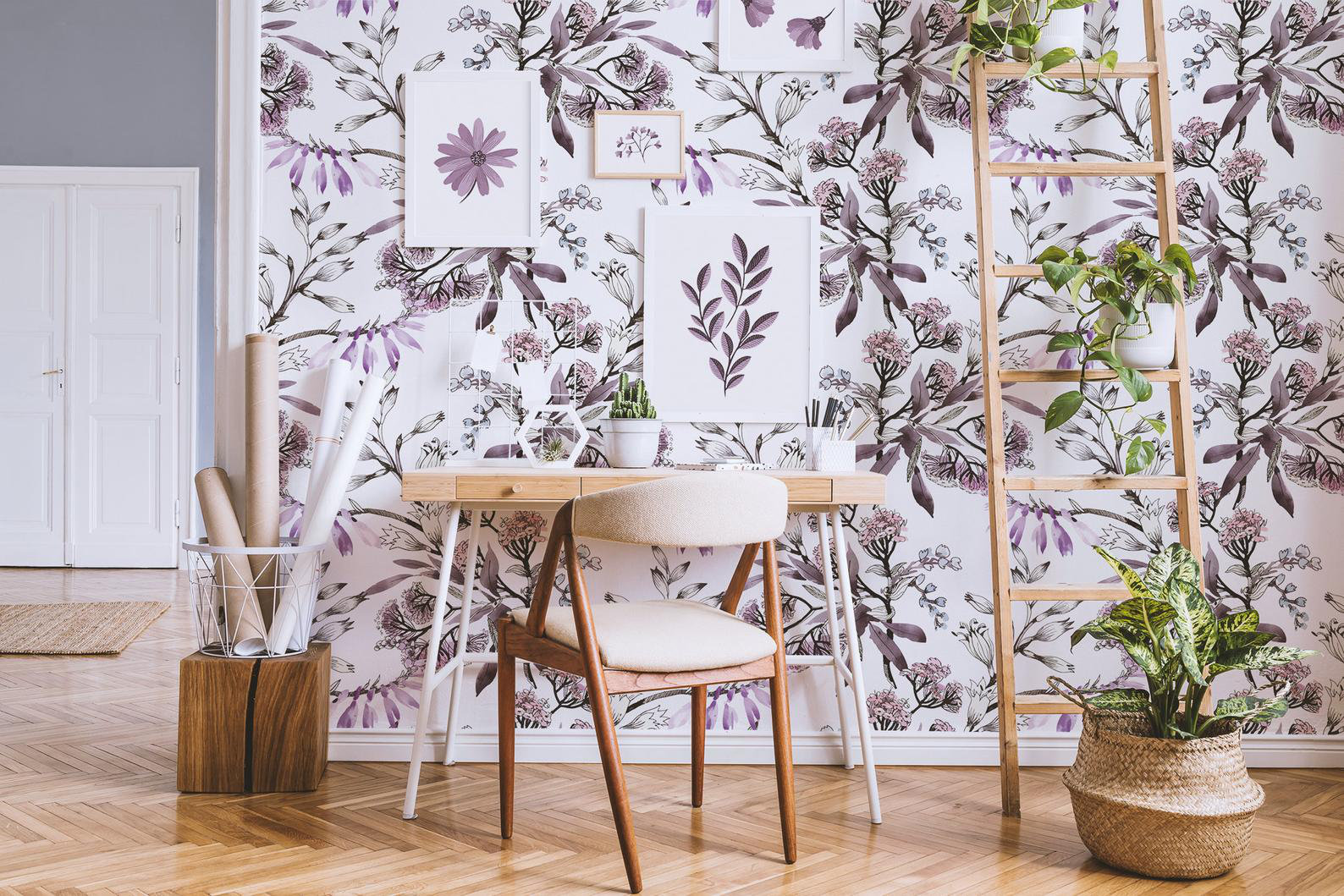 Rosalind Wheeler Lutterworth Matte Wall Mural | Wayfair.co.uk