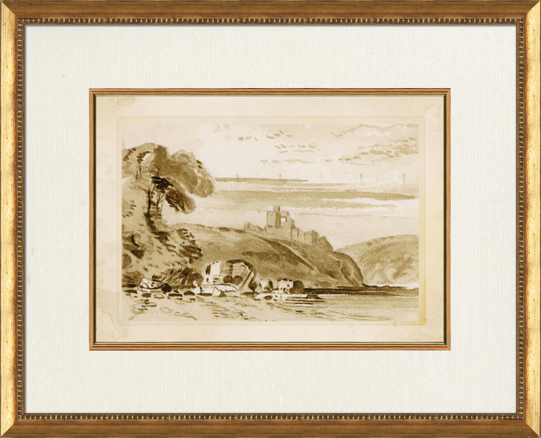 Wendover Art Group Hudson View I - Picture Frame Painting Print on ...