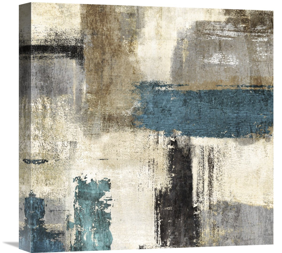 Global Gallery 'Cool Jazz' by Alessio Aprile Painting Print on Wrapped ...