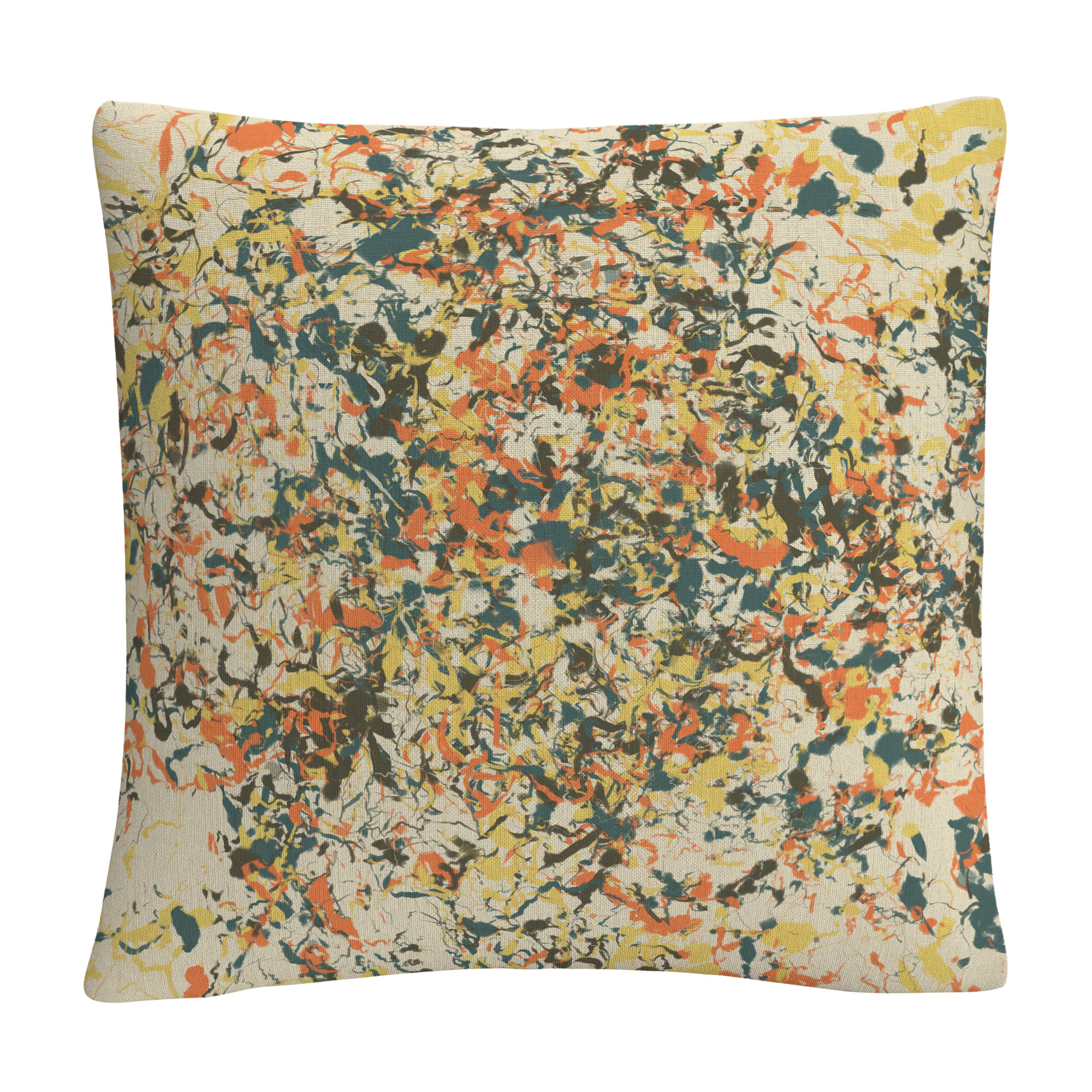 Trademark Fine Art Abstract Sparks Speckled Splatter Decorative Throw ...